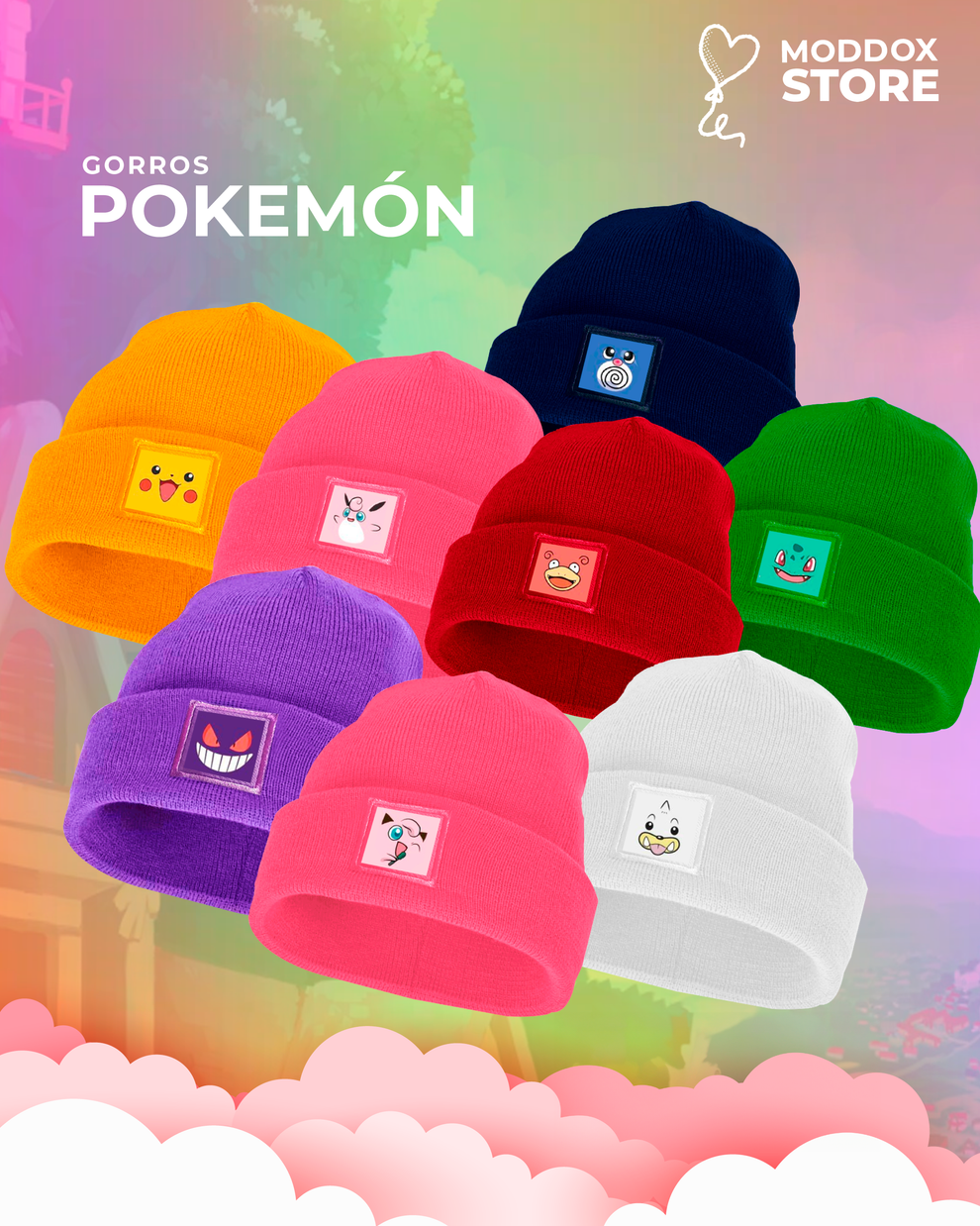 Gorros | Pokémon – Moddox