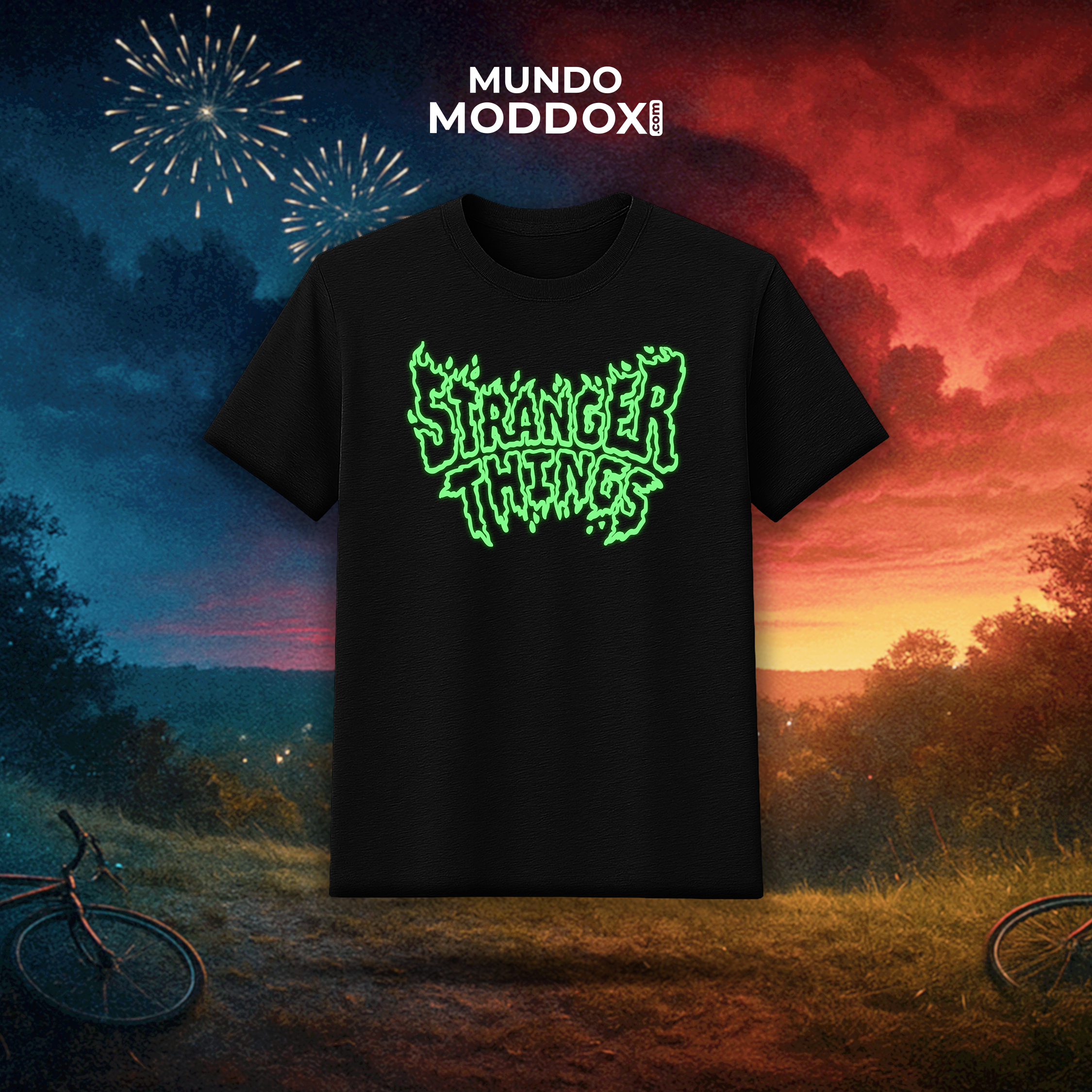 T-Shirt | Stranger Things | Stranger Fire – Moddox